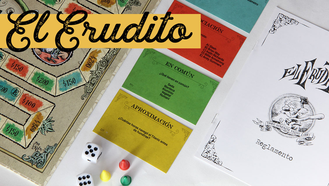 Juego de mesa de preguntas: El Erudito